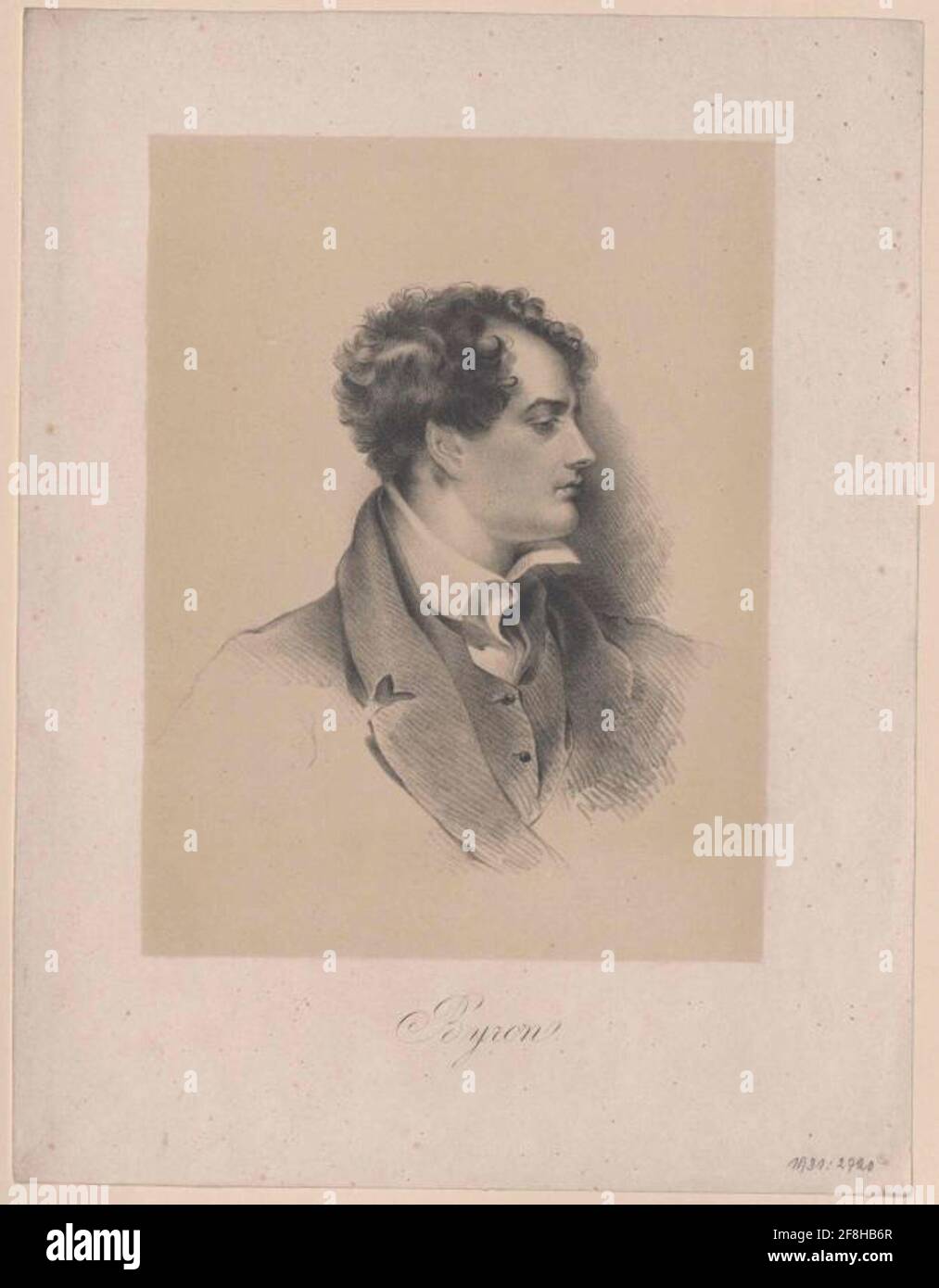Byron, Georges Gordon Lord Stock Photo - Alamy