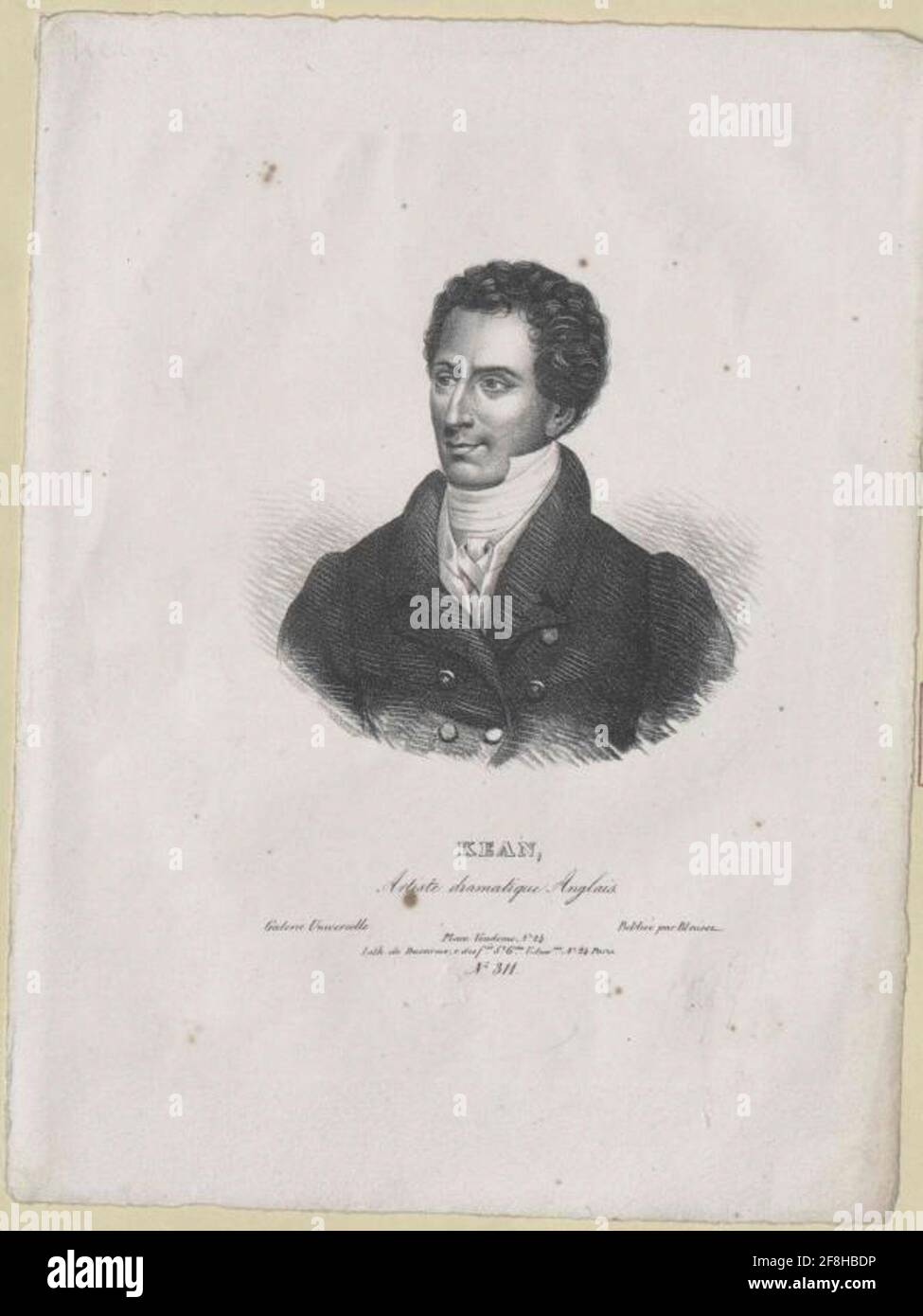 Edmund kean actor othello hi-res stock photography and images - Alamy