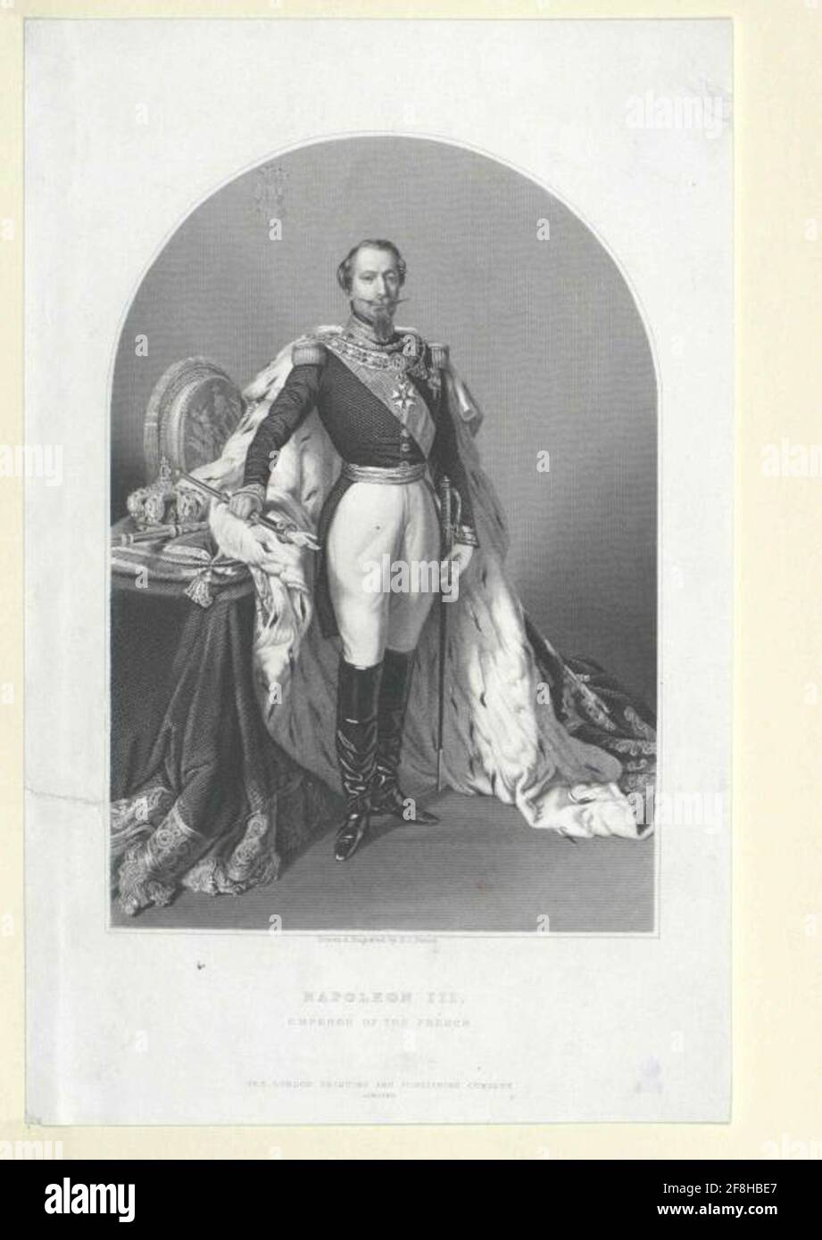 Napoleon III. Emperor of the French Stock Photo - Alamy