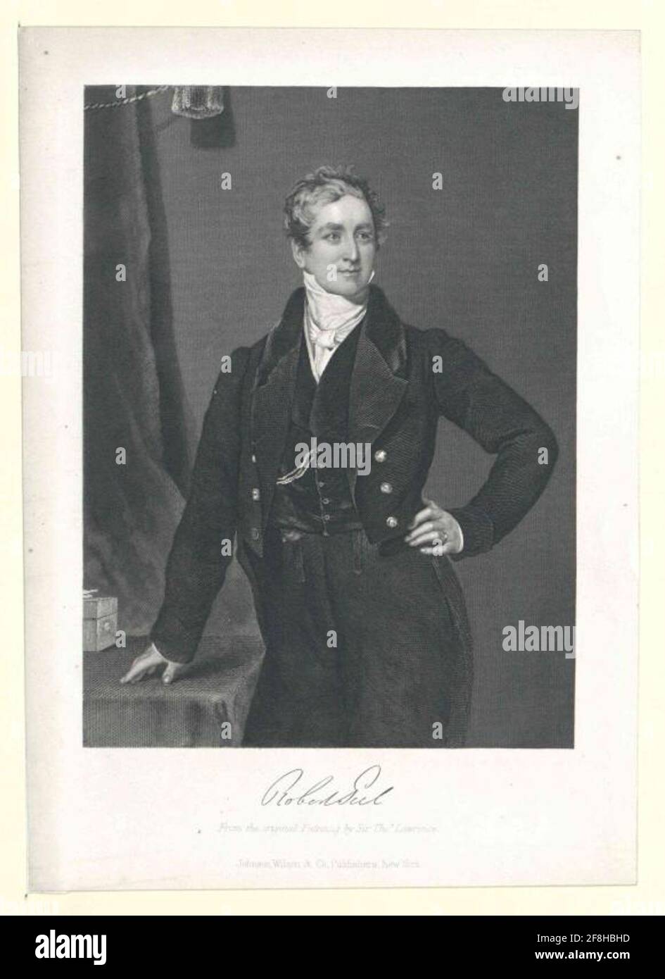 Peel, Sir Robert Stock Photo - Alamy