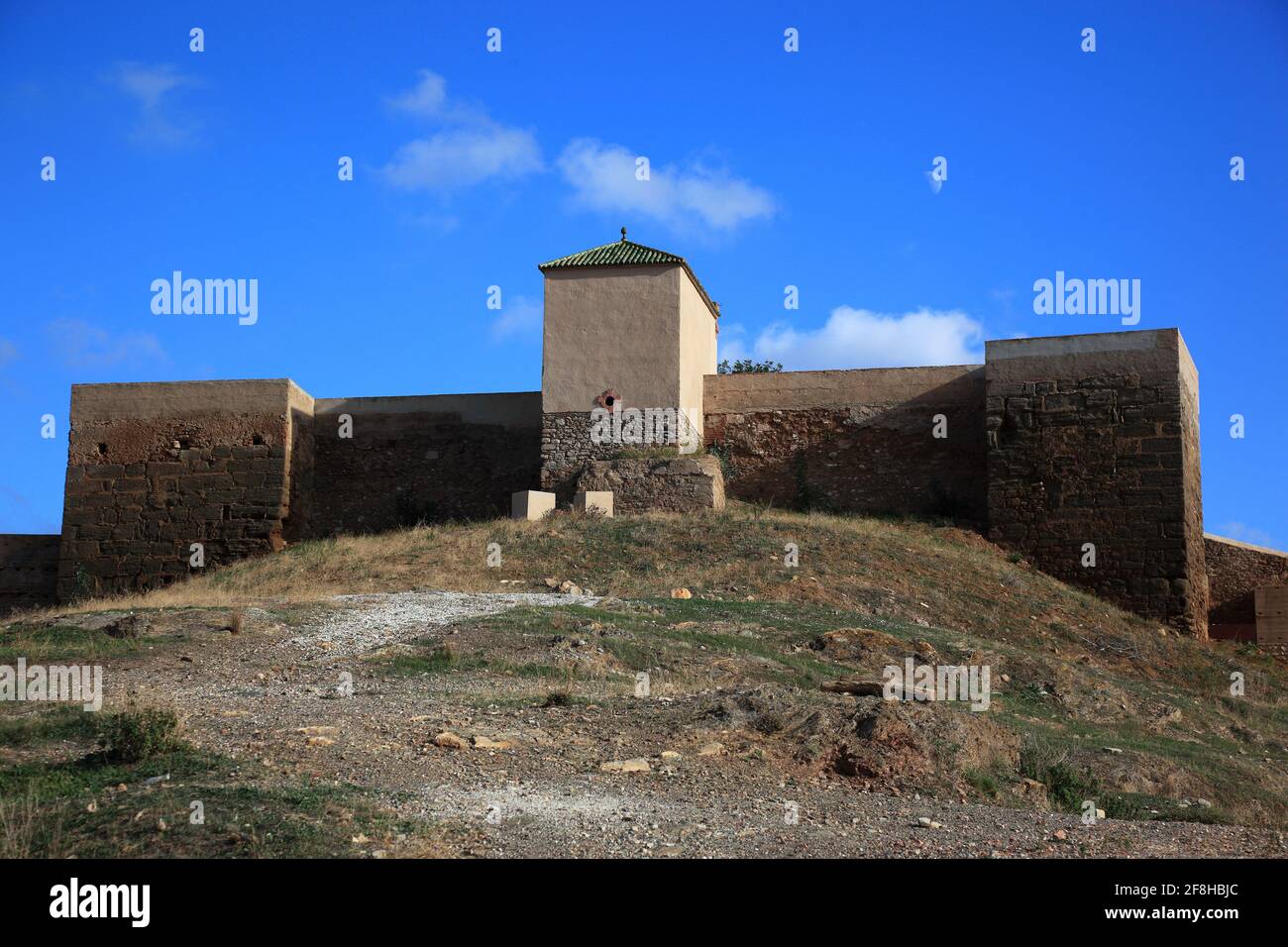 Alora, the castle Castillo Arabe, arabian castle, Spain, Andalusia ...