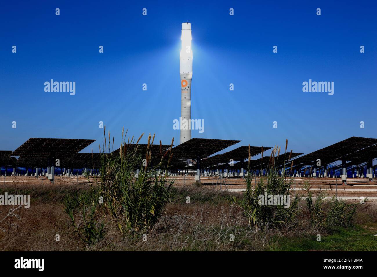 Gemasolar is a concentrated solar power plant with a molten salt heat ...