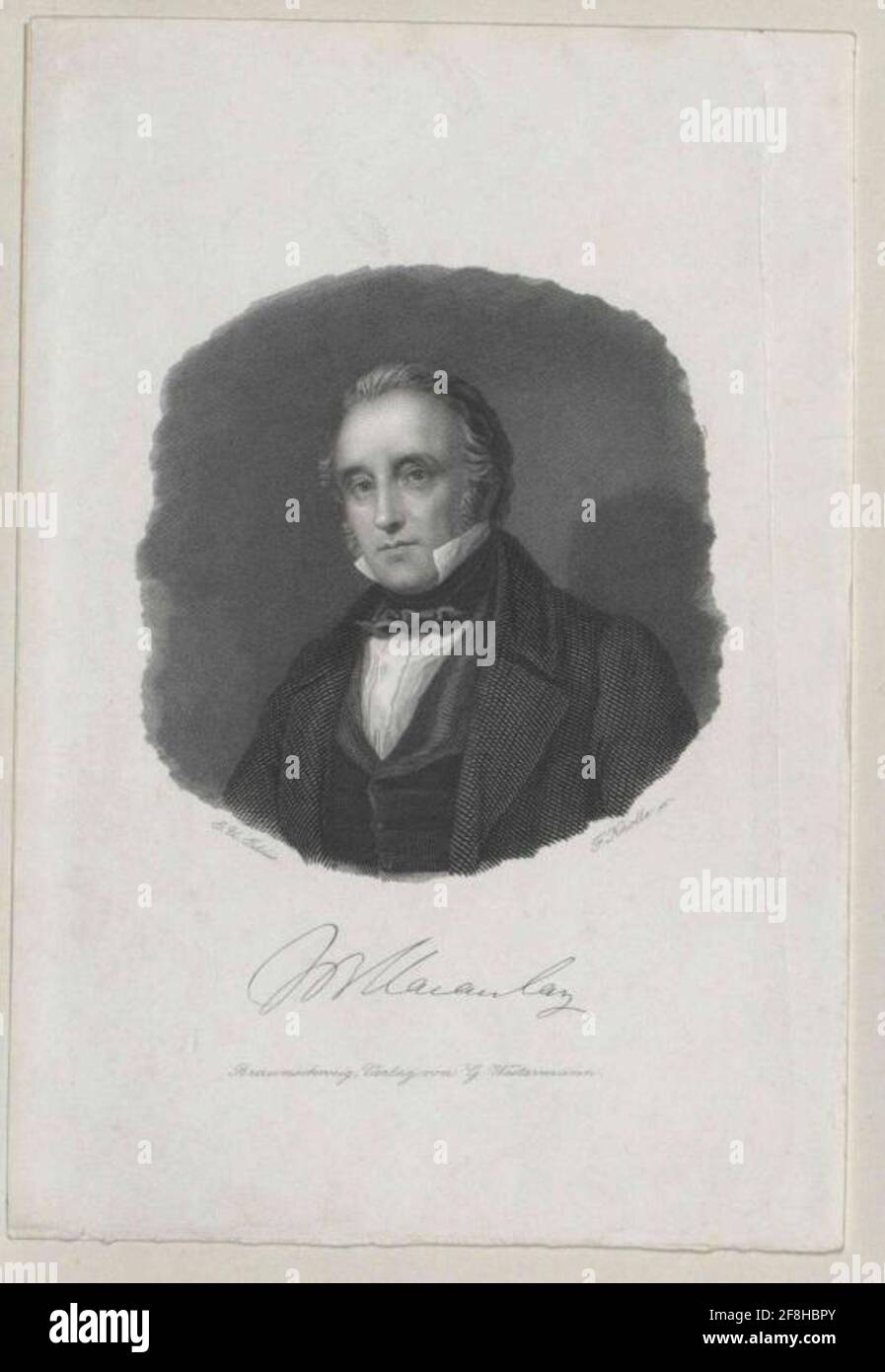 Macaulay, Thomas Babington Lord of Rothley Stock Photo - Alamy