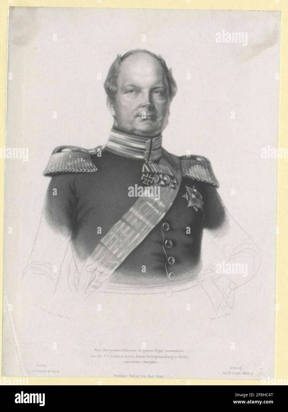 Friedrich Wilhelm IV., King of Prussia Stock Photo - Alamy