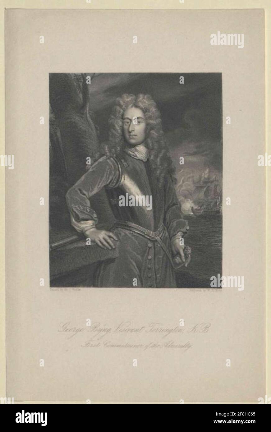 Byng, George Viscount Torrington Stock Photo - Alamy