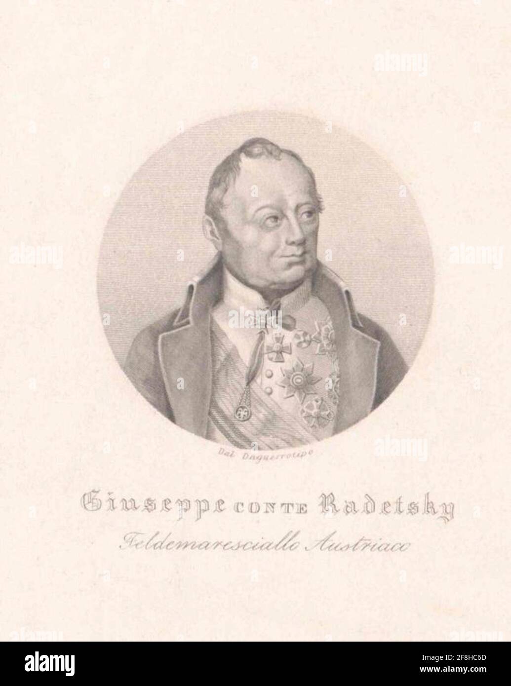 Radetzky from Radetz, Josef Graf Stock Photo - Alamy