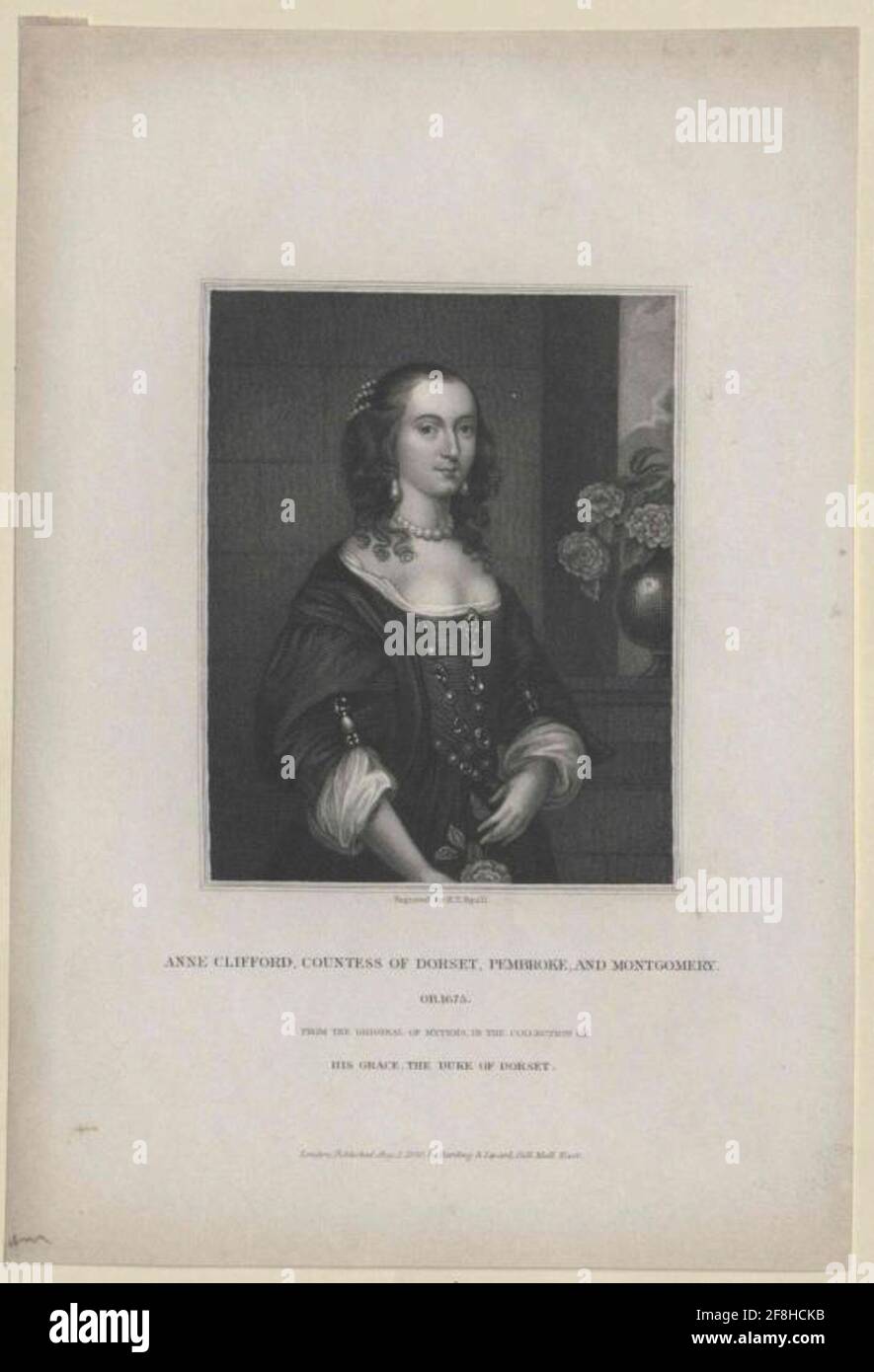 Clifford, Anne Lady Stock Photo - Alamy