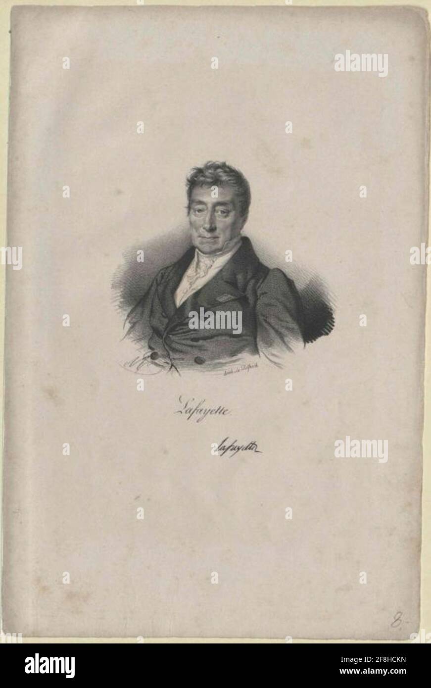 Lafayette, Joseph Marquis Stock Photo - Alamy