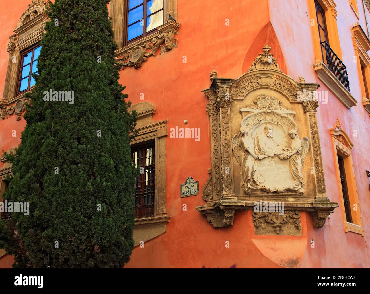 Spain, Andalusia, Granada, House at the Plaza Alonso Cano told The ...