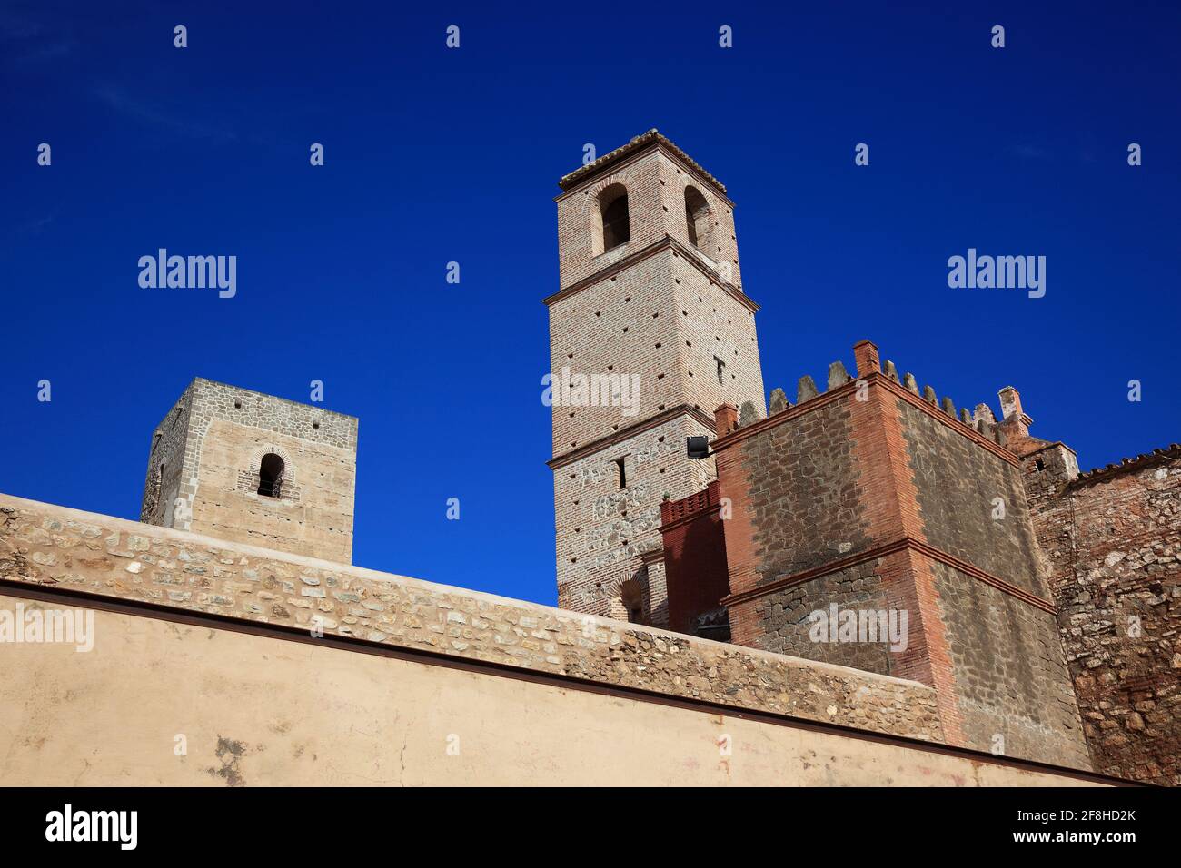 Alora, the castle Castillo Arabe, arabian castle, Spain, Andalusia ...