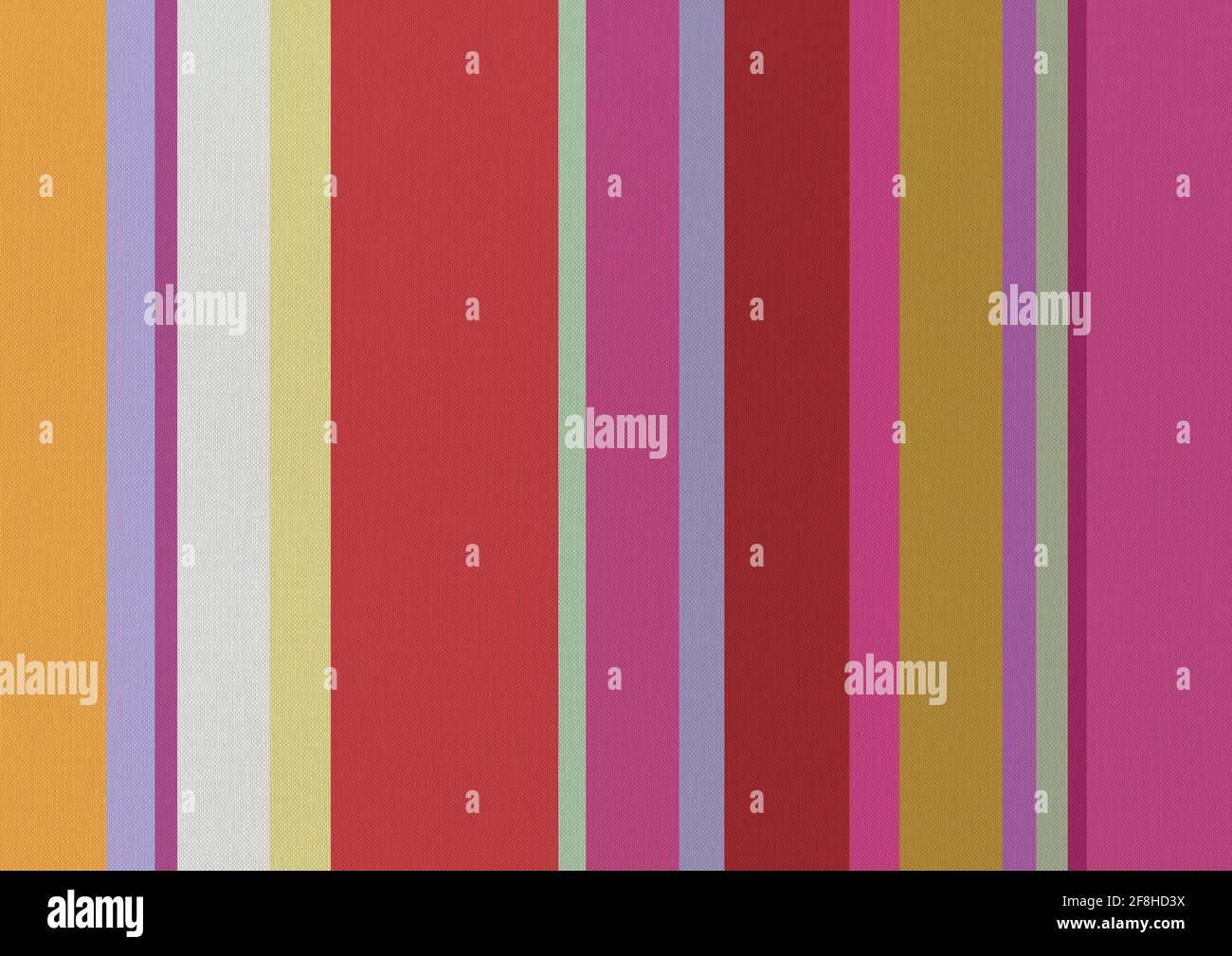 Cotton fabric texture printed with colorful stripes. Background ...