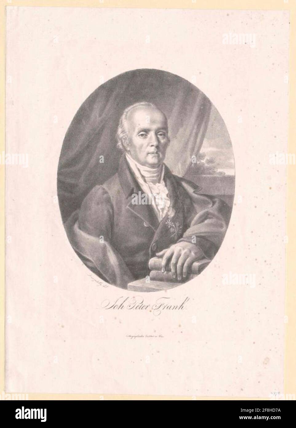 Frank, Johann Peter Stock Photo - Alamy