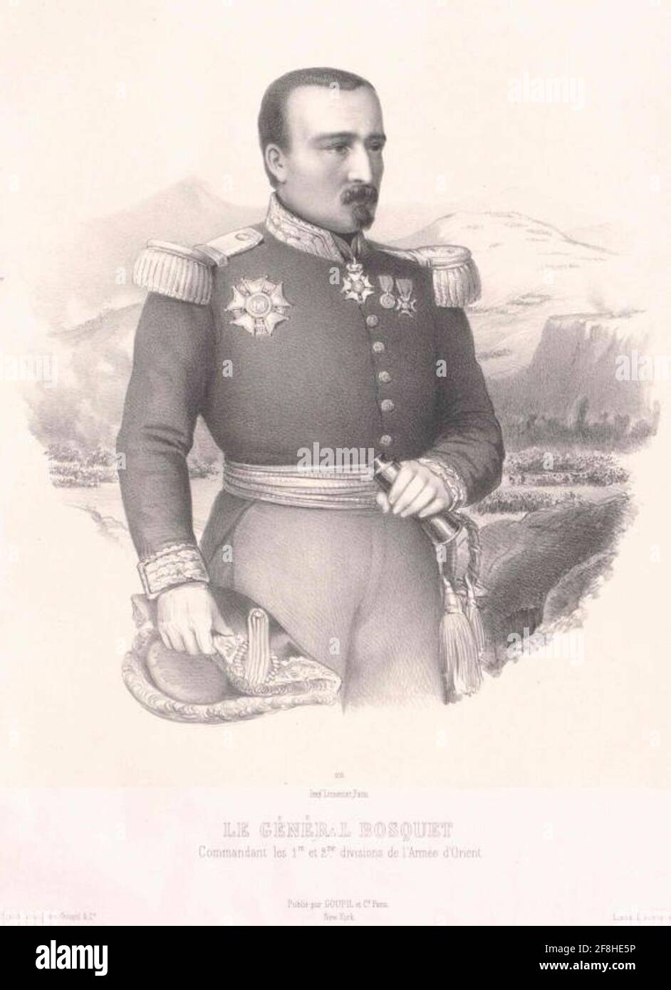 Bosquet, Pierre Joseph Francois Stock Photo - Alamy