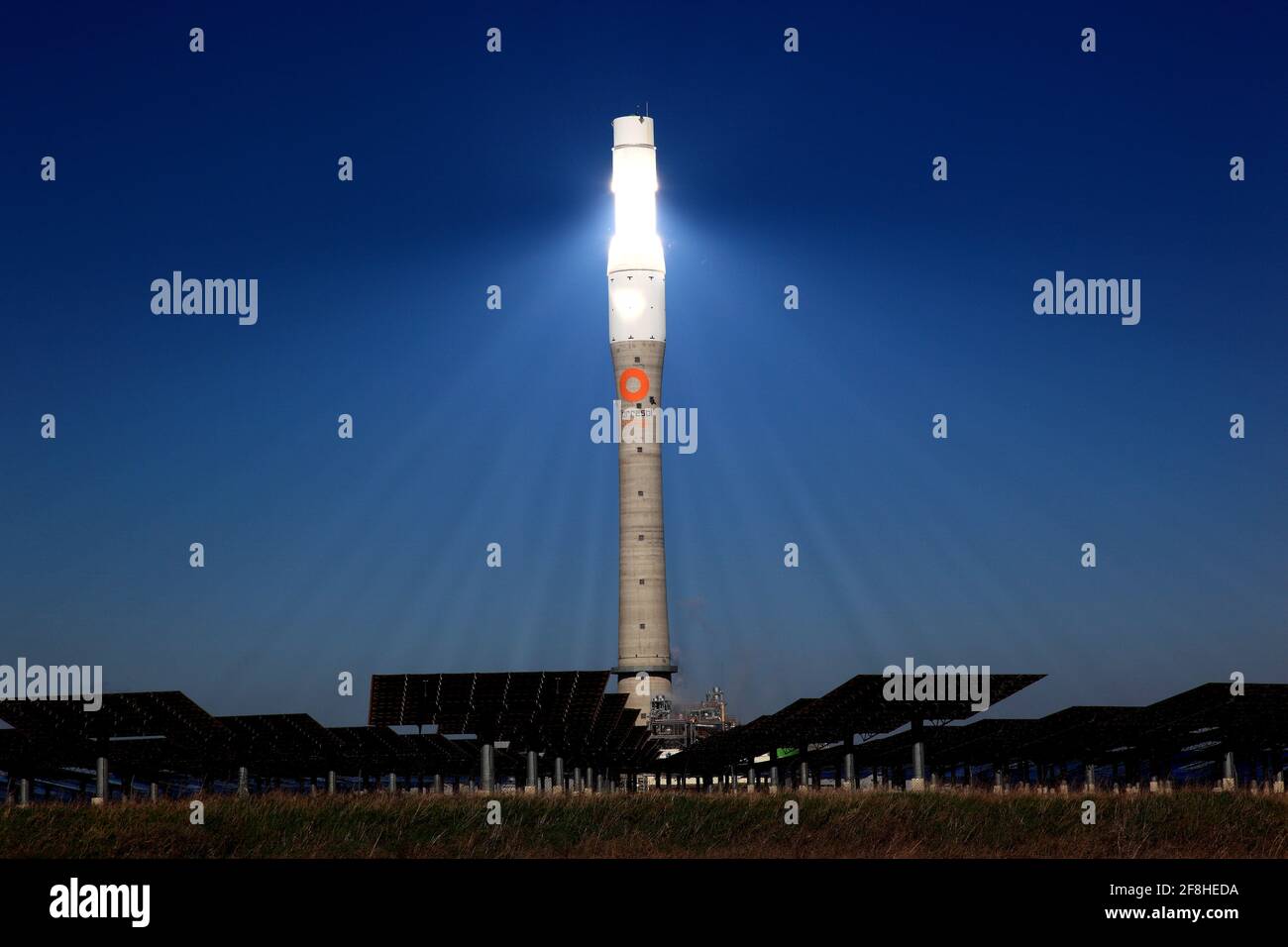 Gemasolar is a concentrated solar power plant with a molten salt heat ...