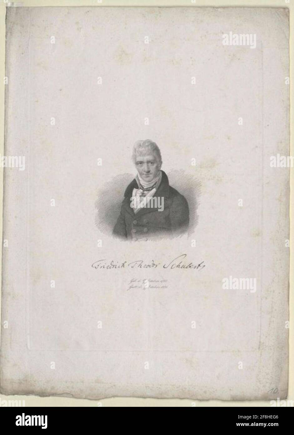 Schubert, Friedrich Theodor of Stock Photo - Alamy