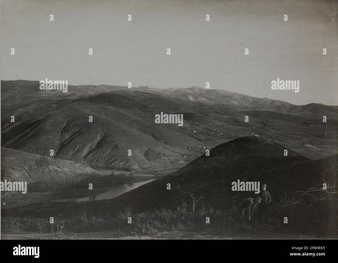Ibar valley and little Karaula. Raschka. December 1915 Stock Photo - Alamy
