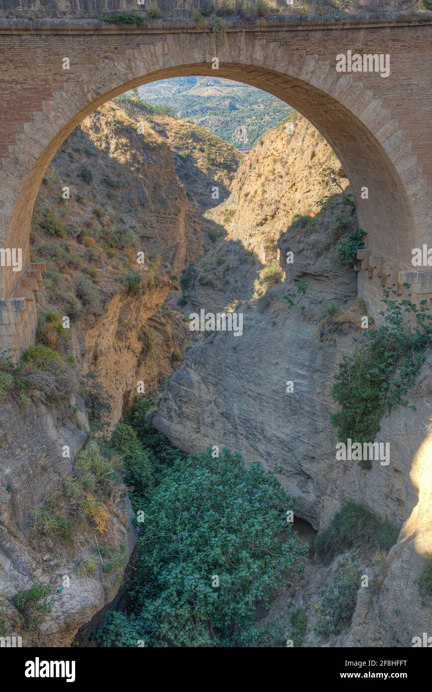 Puente Tablate in Sierra Nevada mountains in Spain Stock Photo - Alamy