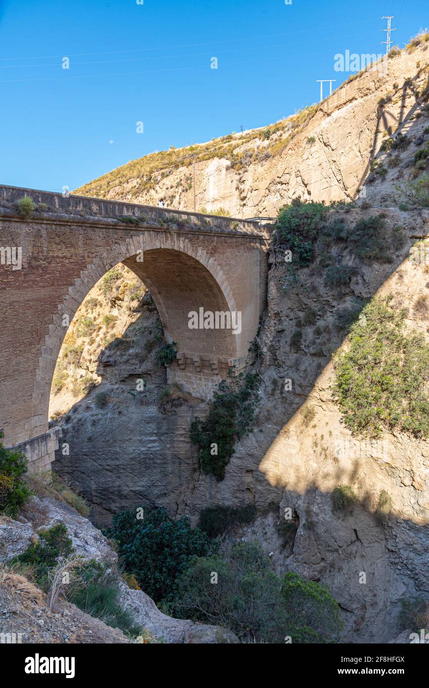 Puente Tablate in Sierra Nevada mountains in Spain Stock Photo - Alamy