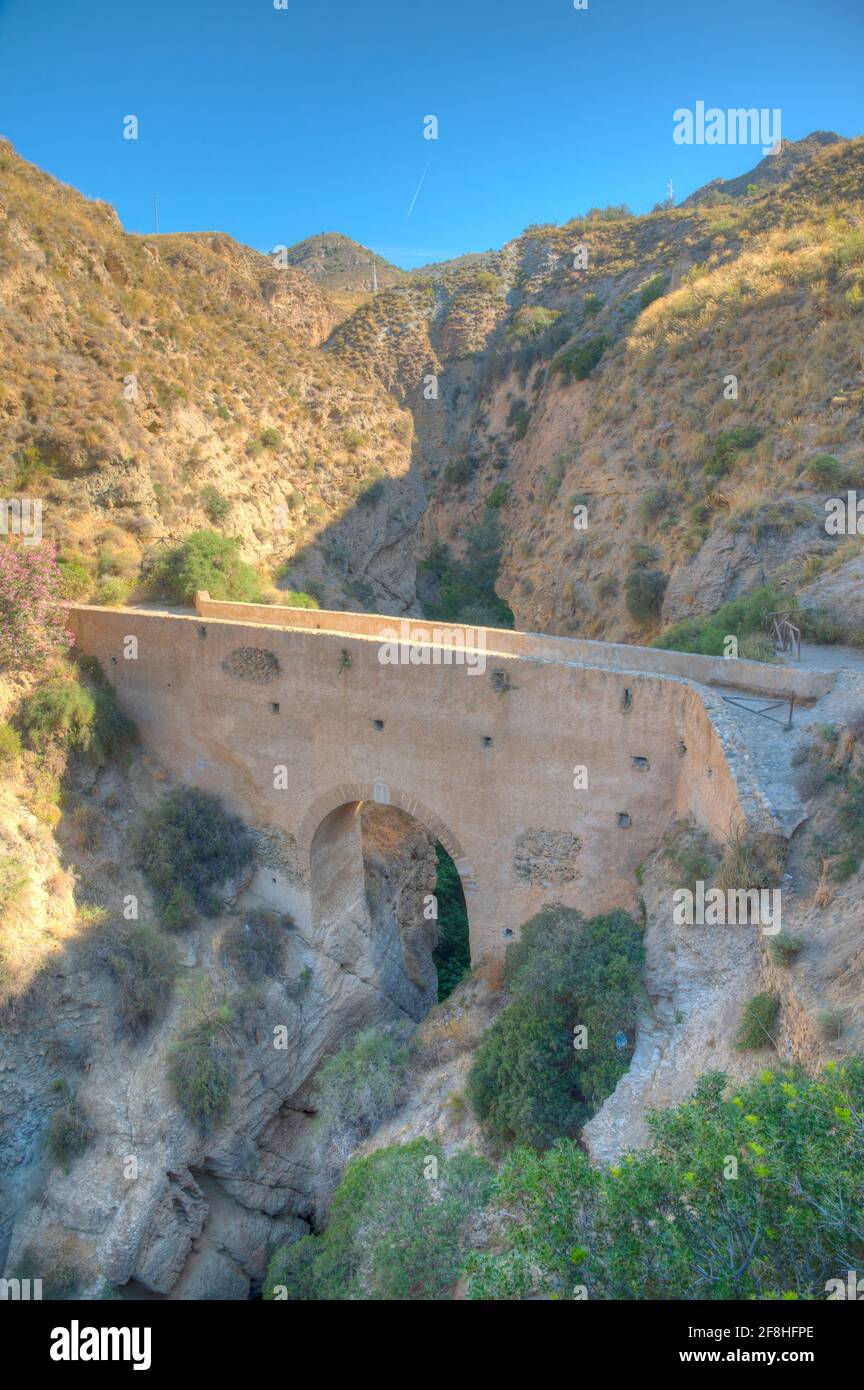 Puente Tablate in Sierra Nevada mountains in Spain Stock Photo - Alamy