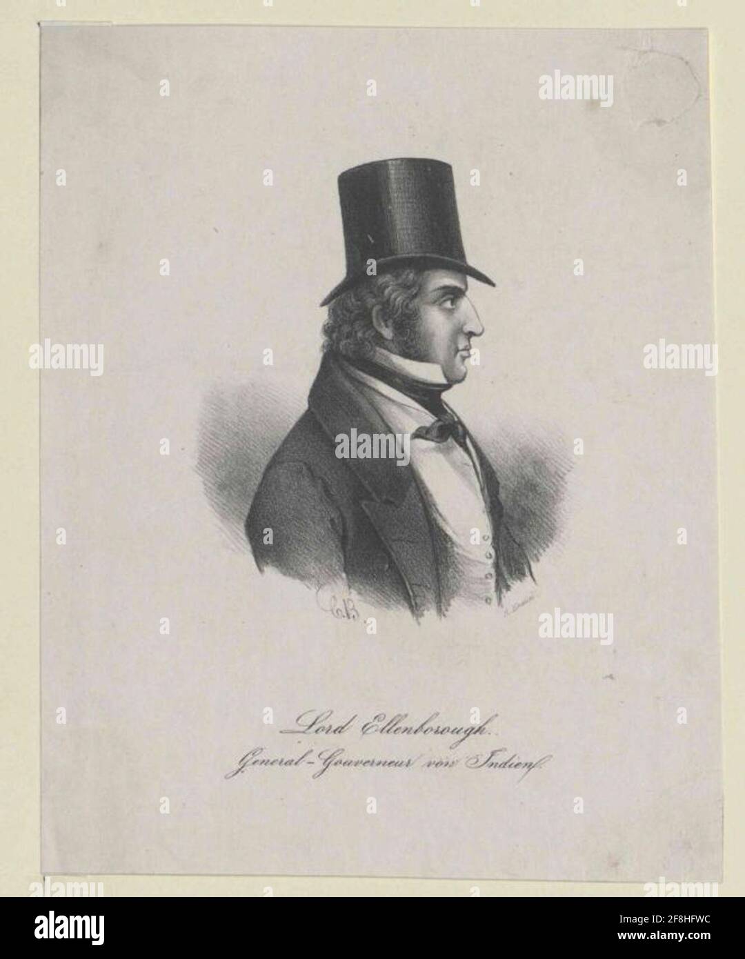 Law, Edward Earl of Ellenborough Stock Photo - Alamy