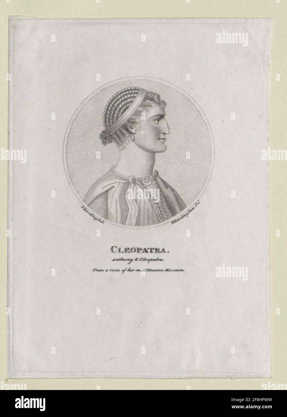 Kleopatra VII., Queen of Egypt Stock Photo - Alamy