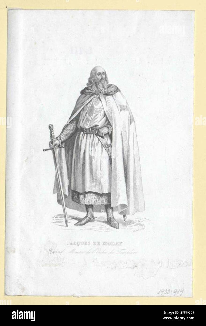 Jacques de molay hi-res stock photography and images - Alamy