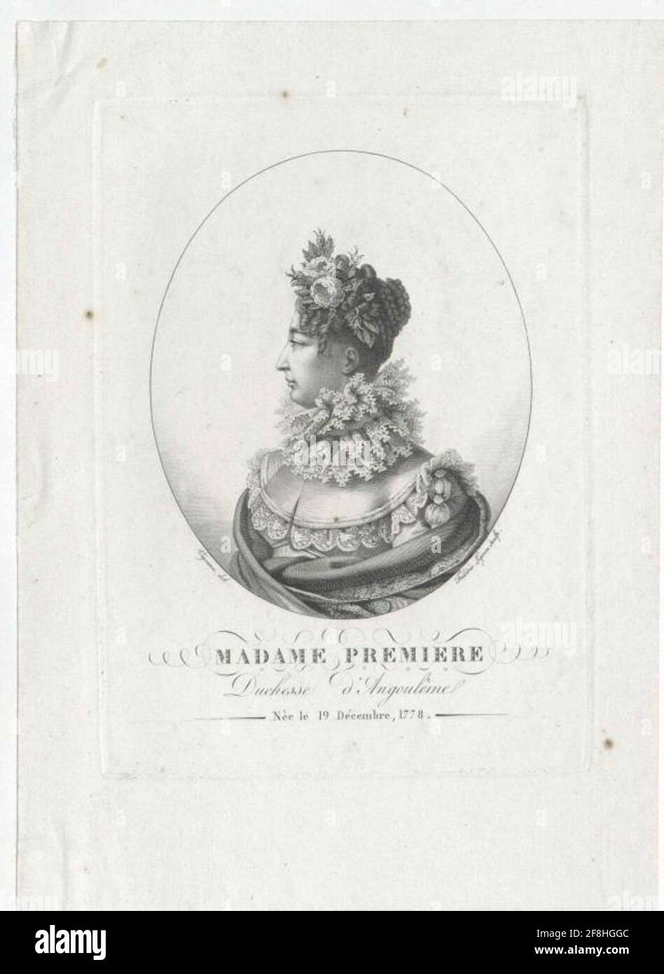 Marie Therese, Princess of France Stock Photo - Alamy