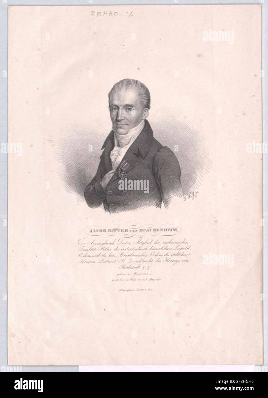 Staudenheim, Jakob Knight Stock Photo - Alamy
