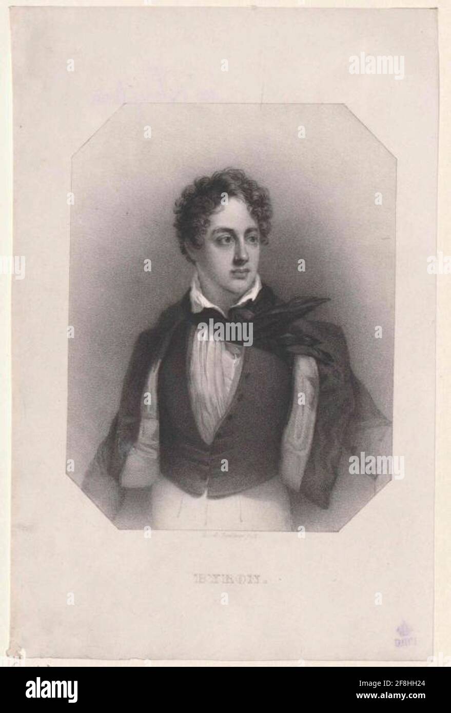 Byron, Georges Gordon Lord Stock Photo - Alamy