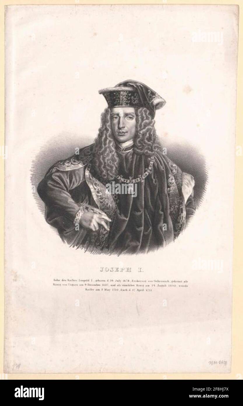 Josef I., Roman-German Kaiser Stock Photo - Alamy