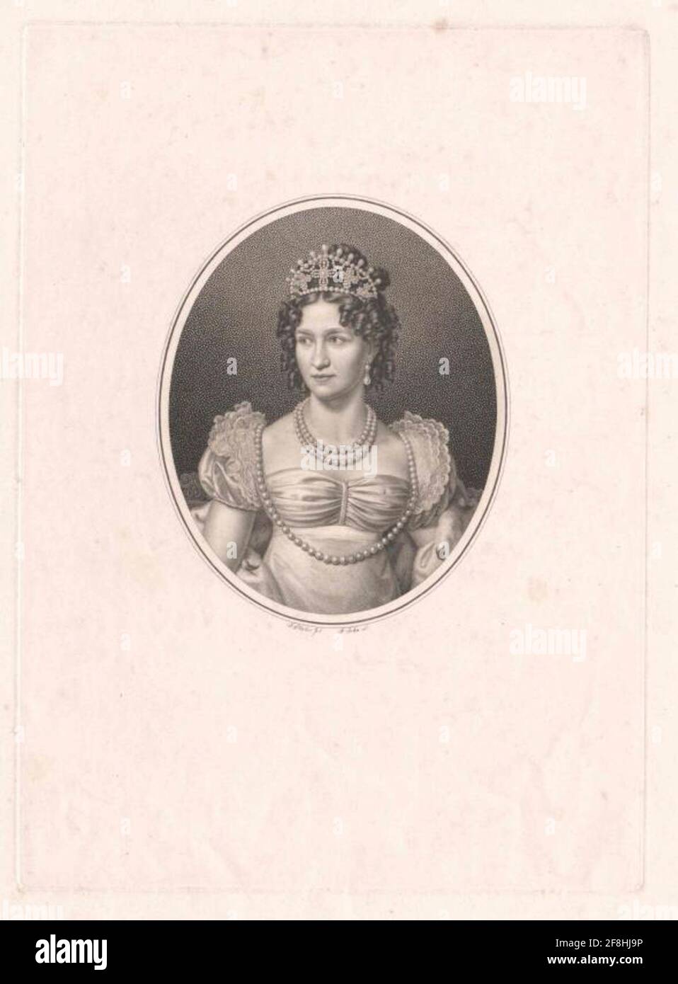 Karoline, Princess of Bavaria (1792-1873 Stock Photo - Alamy