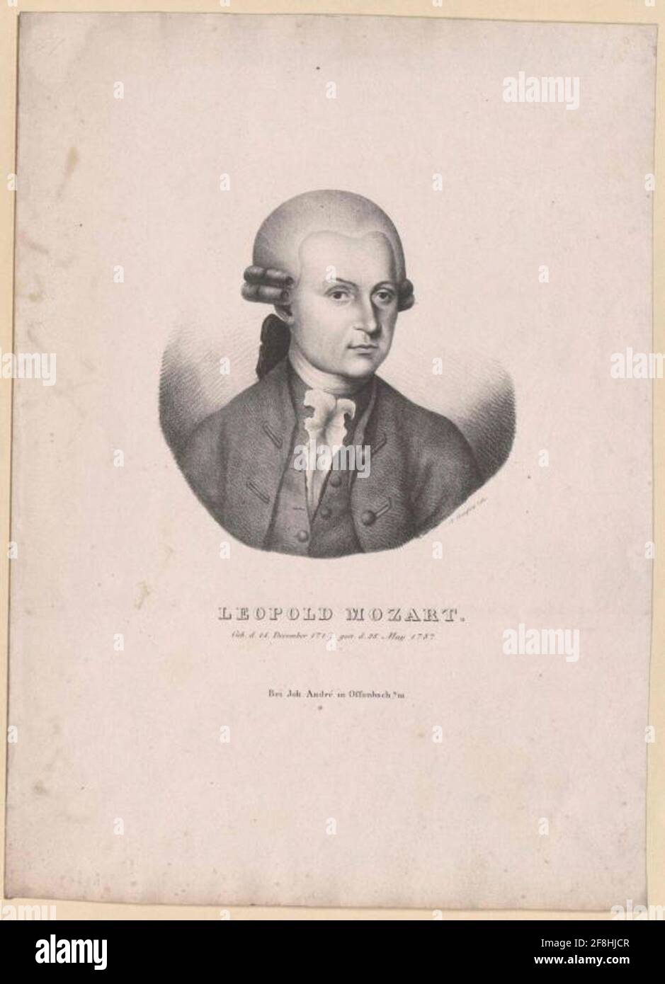 Picture Leopold Mozart (1719-1787 Stock Photo - Alamy