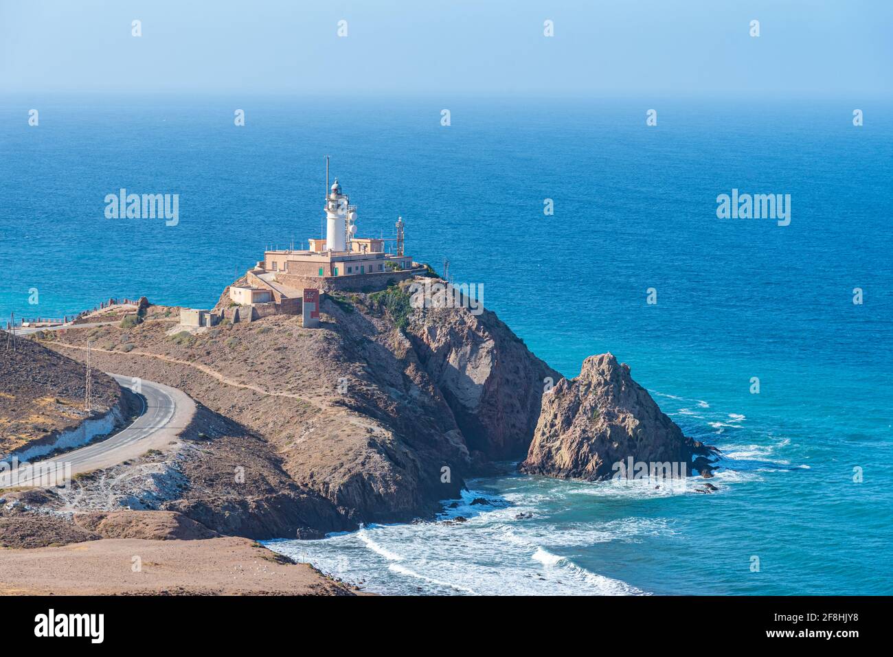 Cape gata lighthouse hi-res stock photography and images - Alamy