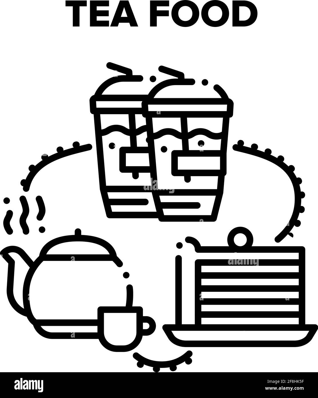 Black teapot cups Black and White Stock Photos & Images - Alamy