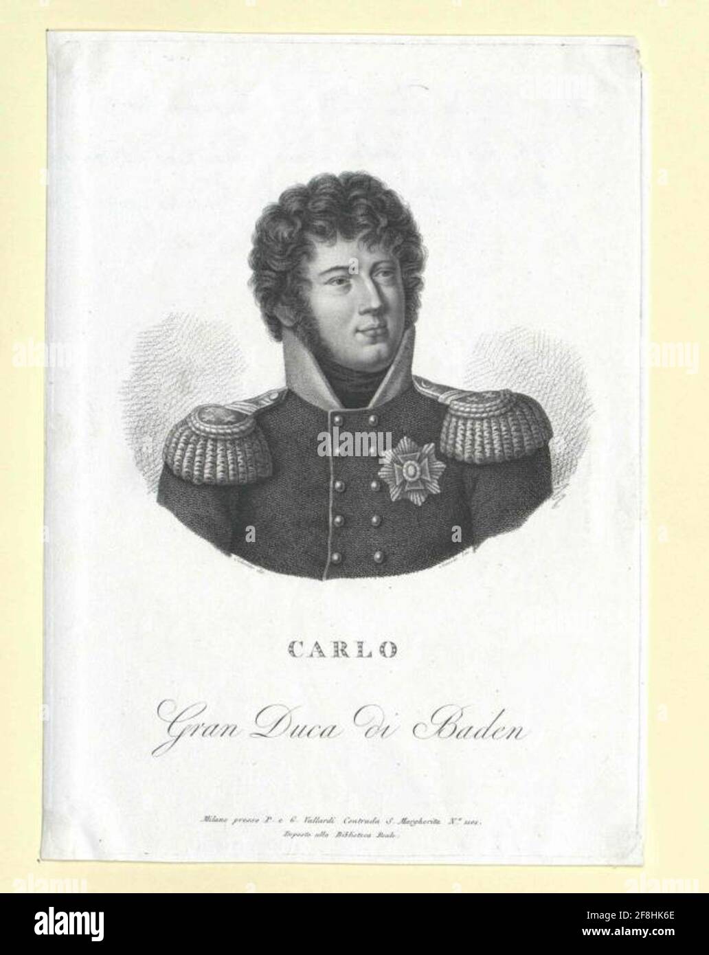 Historical portrait grand duke hi-res stock photography and images - Alamy