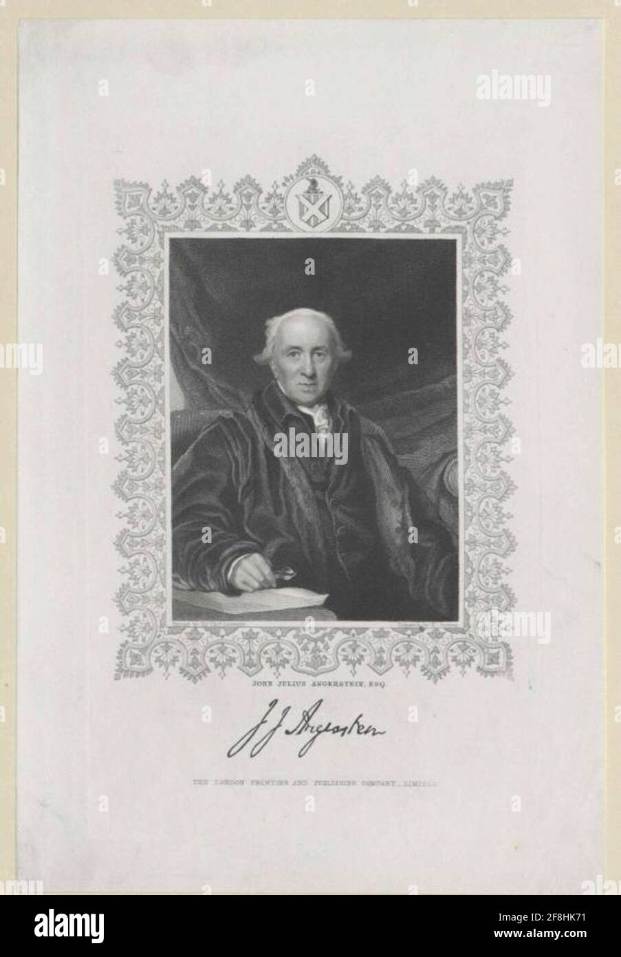 Angerstein, John Julius Stock Photo - Alamy