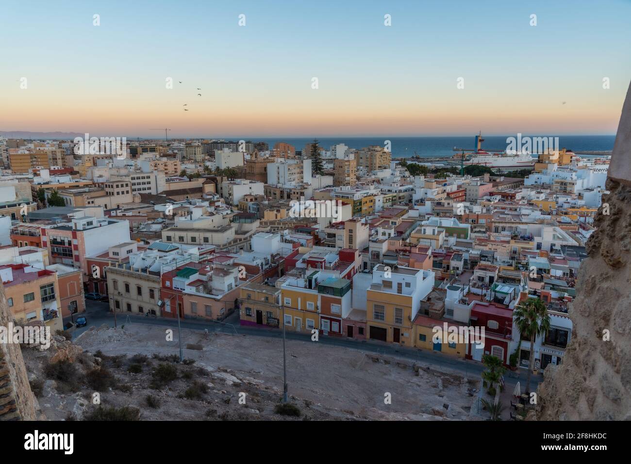 Almeria city aerial view hi-res stock photography and images - Alamy