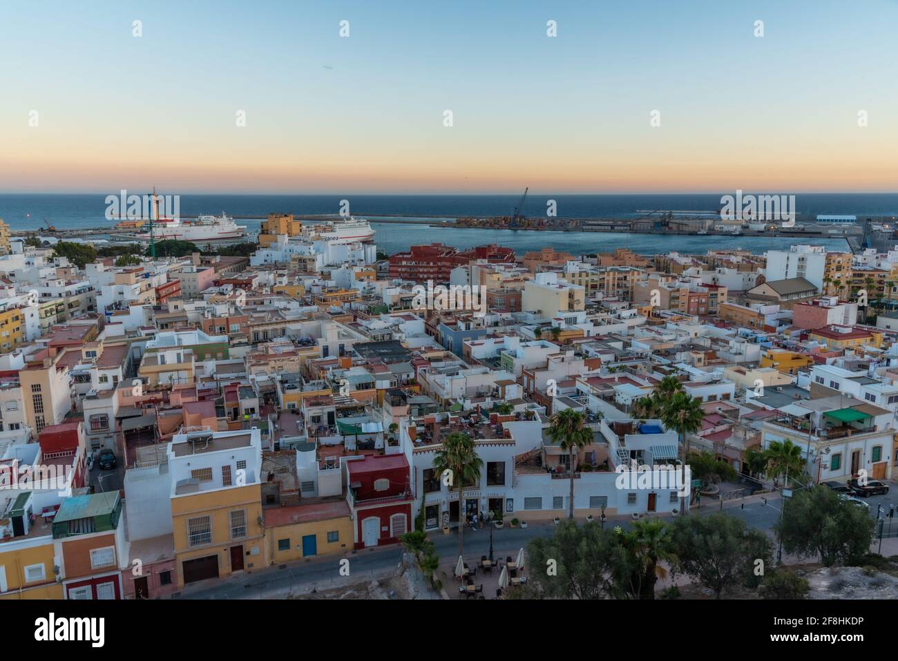 Almeria city aerial view hi-res stock photography and images - Alamy