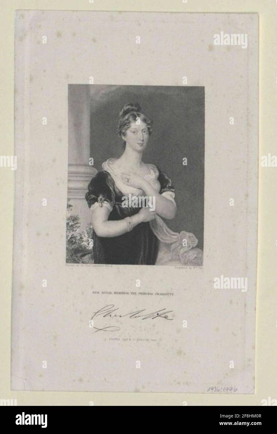 Charlotte, Princess of England Stock Photo - Alamy