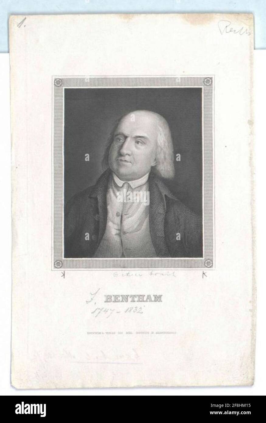 Bentham, Jeremy Stock Photo - Alamy