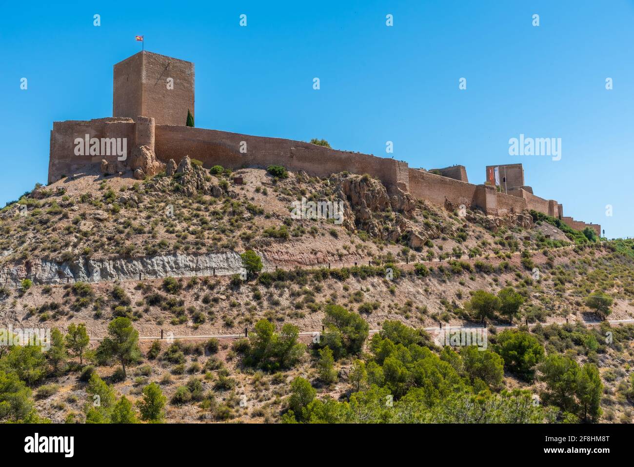 Lorca castle, murcia hi-res stock photography and images - Alamy