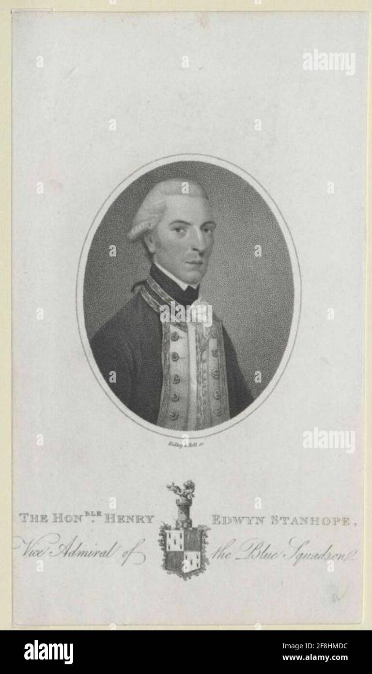 Stanhope, Henry Edwyn Stock Photo - Alamy