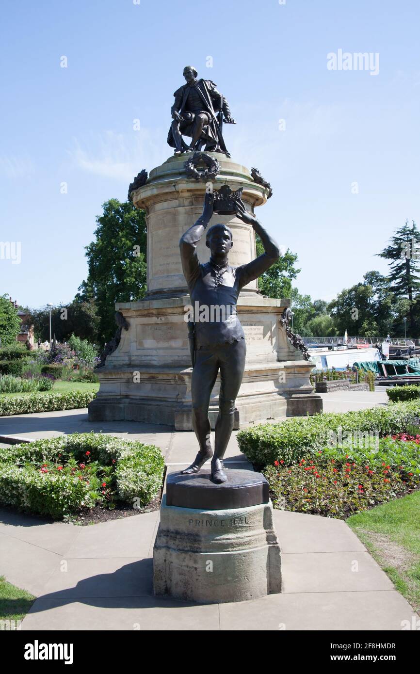 Prince Hal at the William Shakespeare Memorial at Bancroft Gardens in ...