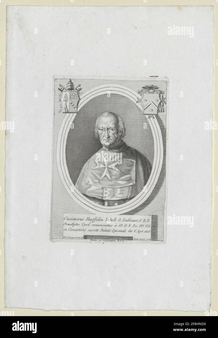 Haeffelin, Kasimir Freiherr Stock Photo - Alamy