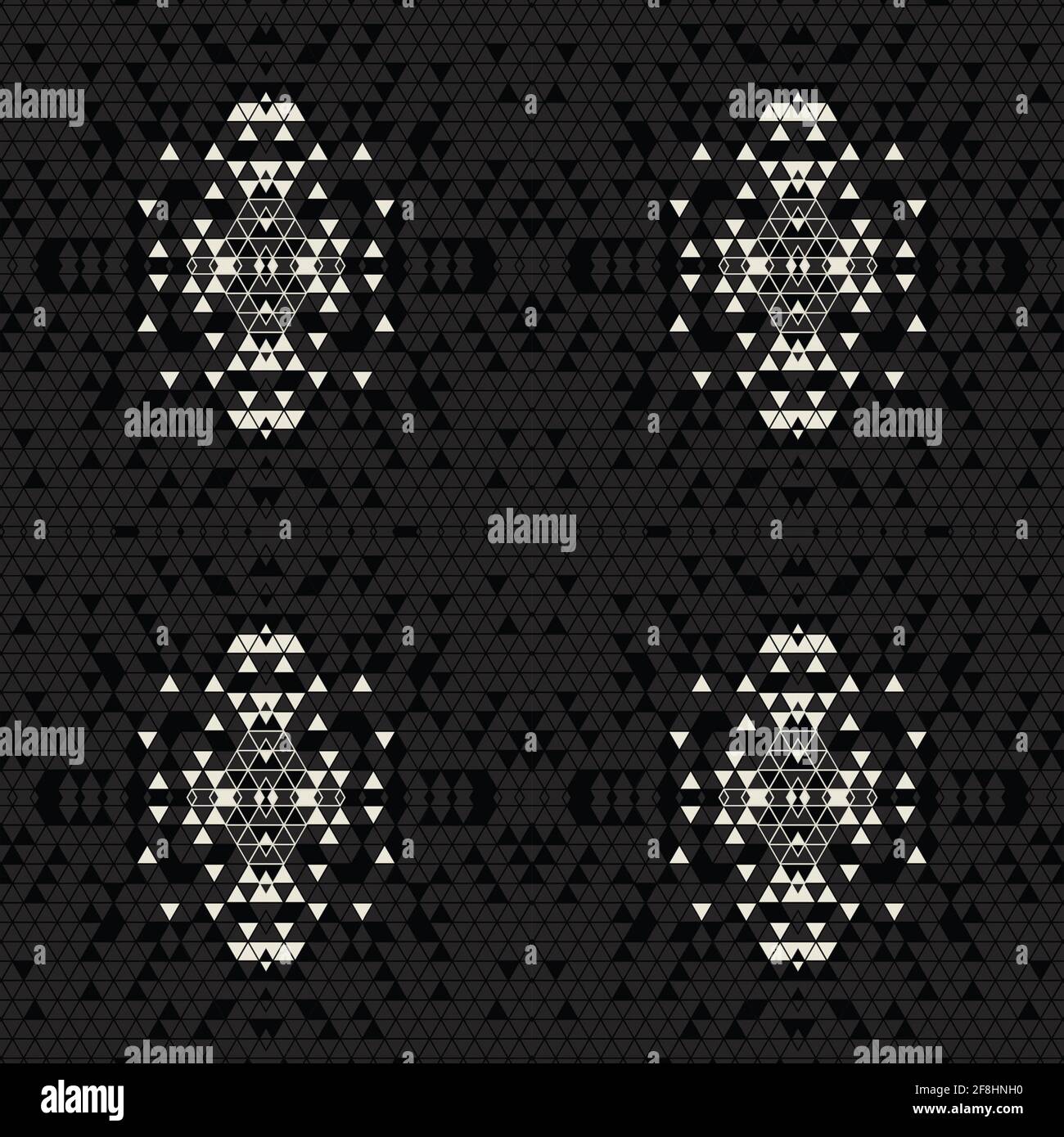 Modern simple geometric seamless pattern background with triangles ...