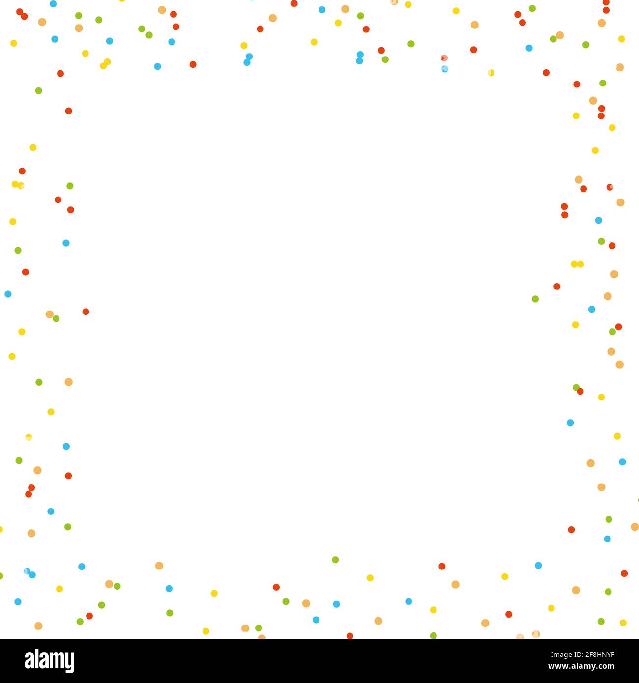 Party holiday abstract background template with confetti. Vector illustration EPS10 Stock Vector ...