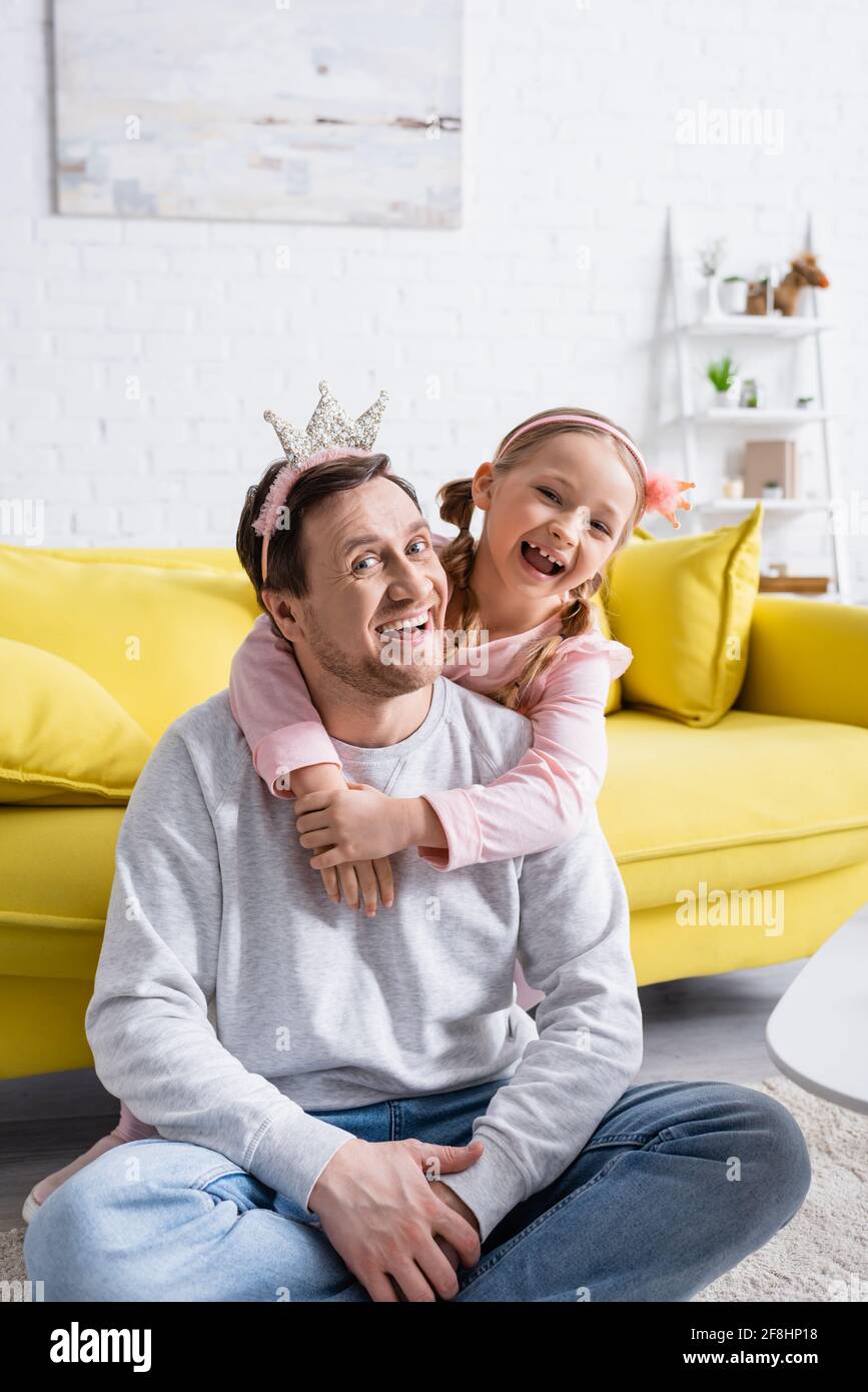 Princess girl father hi-res stock photography and images - Alamy