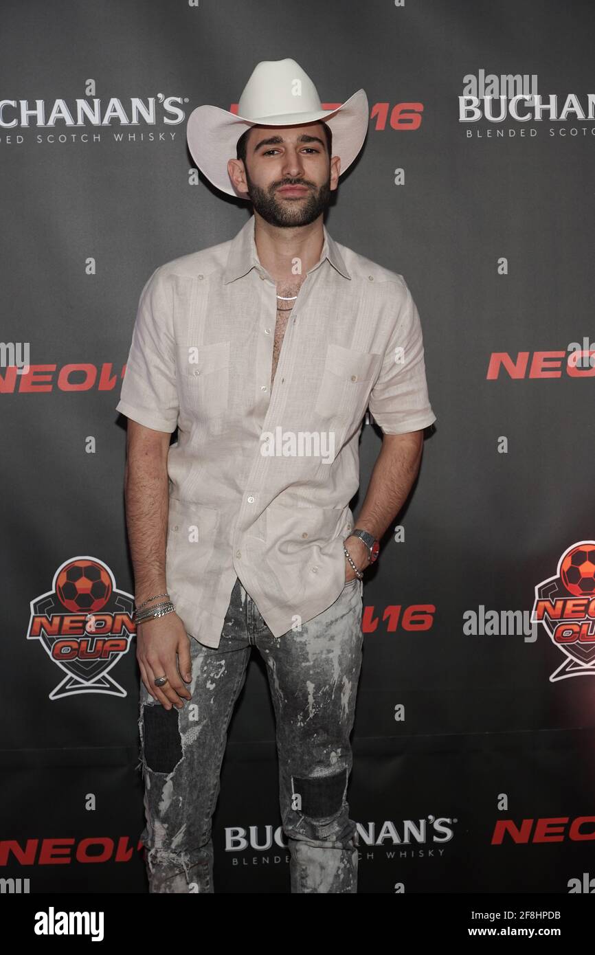 FORT LAUDERDALE, FLORIDA - APRIL 13: Mando arrives at the NEON16 & La ...