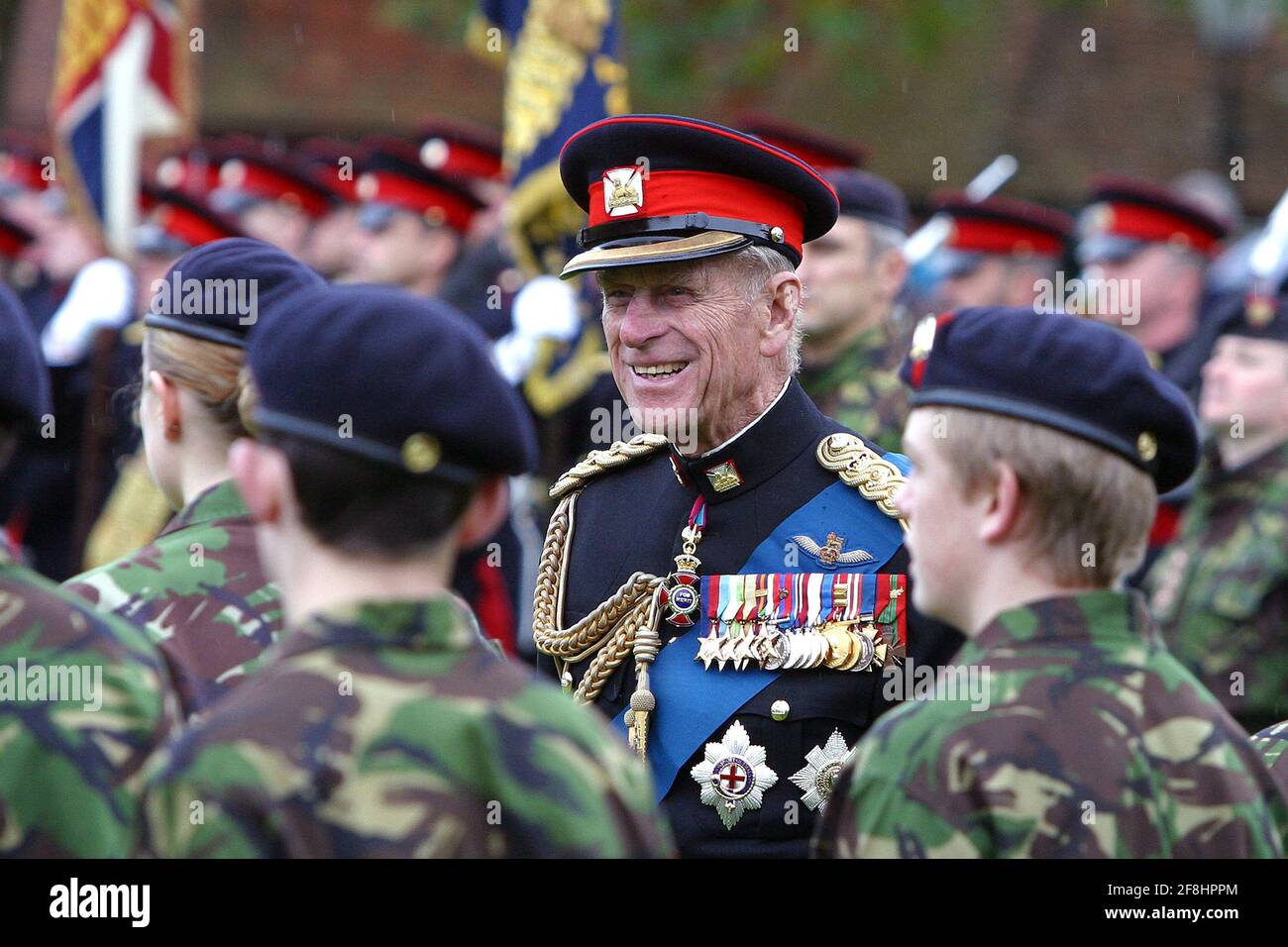Prince philip uniform hi-res stock photography and images - Alamy