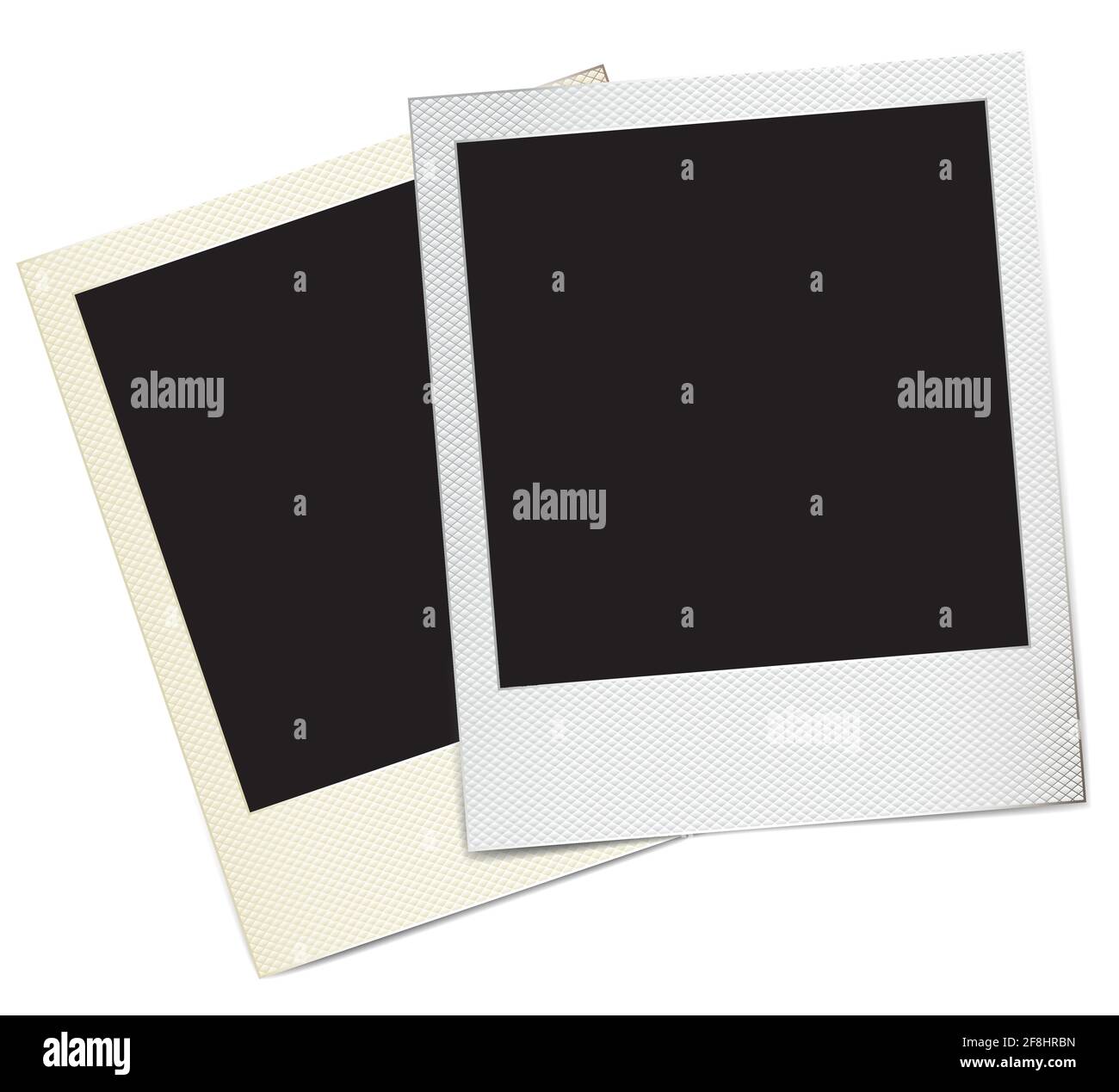 Two retro photo frame Stock Vector Images - Alamy